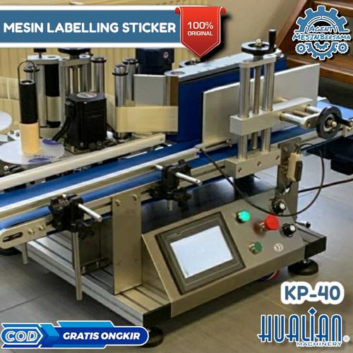 Jual MESIN LABELLING BOTOL TEMPEL STICKER BOTOL AUTOMATIC KP-40 HUALIAN ...
