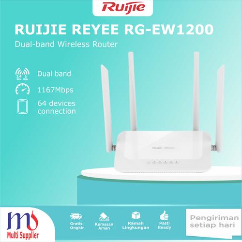 Jual RUIJIE REYEE RG-EW1200 1200M Dual-band Wireless Router - Jakarta ...