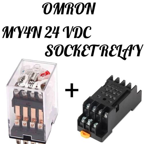 Jual OMRON MY4N 24 VDC PLUS SOCKET - RELAY + SOCKET - Kab. Bekasi ...