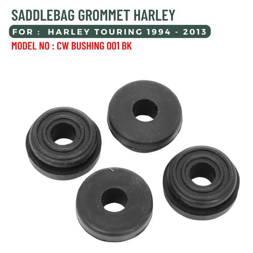 Jual SADDLEBAG GROMMET HARLEY TOURING 1994-2013 CW BUSHING 001 BK ...