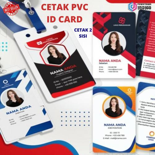 Jual Cetak ID Card Kartu Member PVC Card Custom Kartu ID Card - Kab. Bekasi - PERCETAKAN INDIGO ...