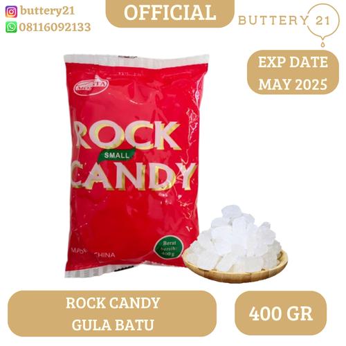 Jual ROCK CANDY GULA BATU 400 GR / LUMP SUGAR - Kota Medan - Buttery21 ...