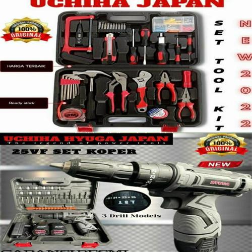 Jual UCHIHA Toolkit Tool Kit UCHIHA 102 pcs - Alat Tukang Set Lengkap ...