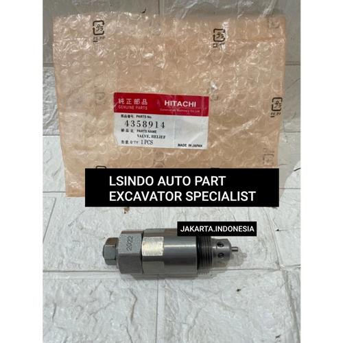 Jual 4358914 Pressure Relief Control Valve H1t4ch1 Zaxis110 Zaxis 110 ...