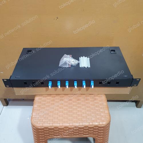 Jual otb 12 core lengkap adapter LC, ftb 12c, odf 12 core lc tanpa ...
