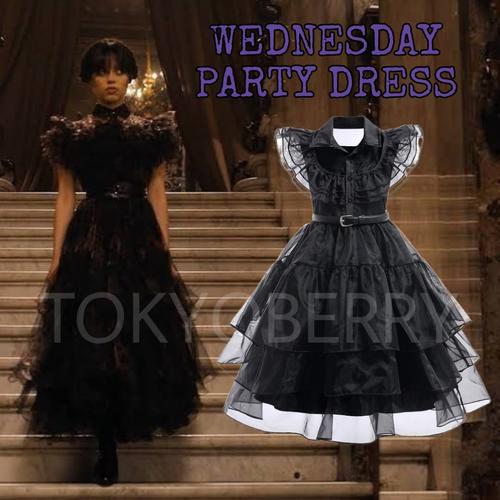 Jual TOKYOBERRY WEDNESDAY PARTY DRESS KOSTUM HALLOWEEN ANAK VAMPIRE ...
