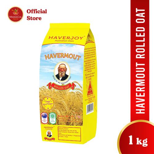 Jual Haverjoy Oatmeal Havermout Instant Oats 1 kg - Rolled Oat 1kg ...