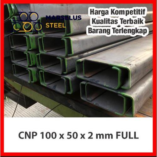 Jual CNP 100x50x2mm FULL - BESI KANAL C - 6 mtr - CNP 100 - Berkualitas ...
