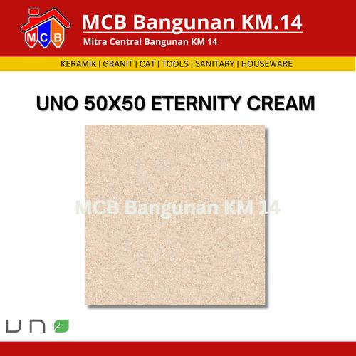 Jual KERAMIK UNO UK 50X50 ETERNITY CREAM - KERAMIK LANTAI - KERAMIK ...