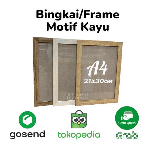 Jual FRAME BINGKAI FOTO A4 21x30CM/PIGURA SERTIFIKAT IJAZAH ESTETIK ...