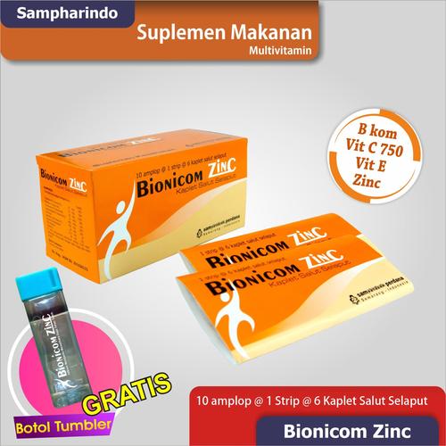 Jual Bionicom Zinc Box 60's - Kota Semarang - Sampharindo Health Care ...