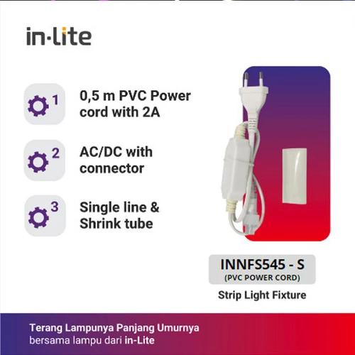 Jual INLITE DRIVER LED NEON FLEX INNF545-S POWER CORD - Kab. Bekasi ...