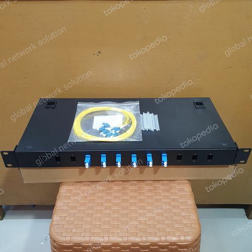 Jual otb 12 core lc fullset, odf 12 core lc lengkap pigtail, FTB 12c LC ...