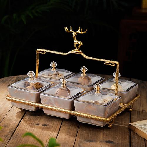 Jual Toples Snack Tempat Manisan / Functional Snack Jar Tray 1739 ...