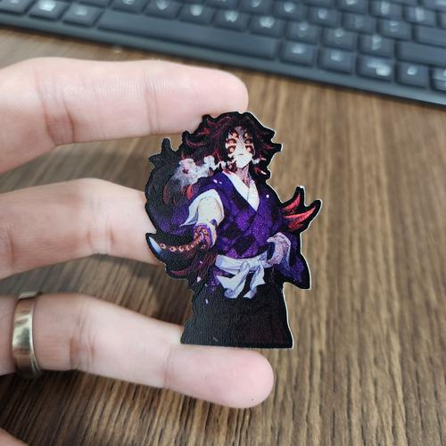 Jual Sticker Hologram Anime - PSH1913 - Demon Slayer - Kokushibo ...