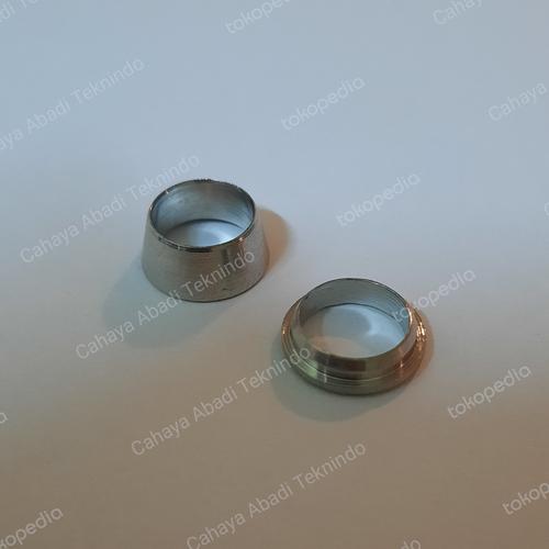 Jual Ferrule set front and back SS316 od 3/8"inch / Ferrule cincin SS ...