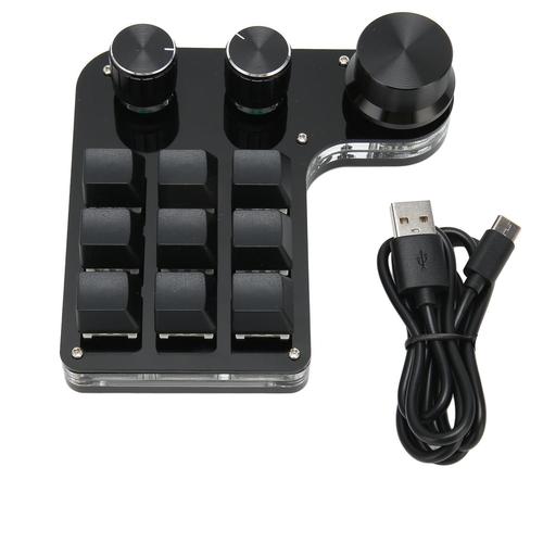Jual DT002 One Handed Mechanical Keypad Universal OSU Gaming Keyboard ...