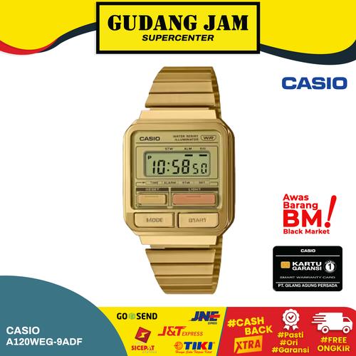 Promo Casio General A120WEG-9ADF A120WEG 9ADF A120WEG A120 Cicil 0% 3x ...