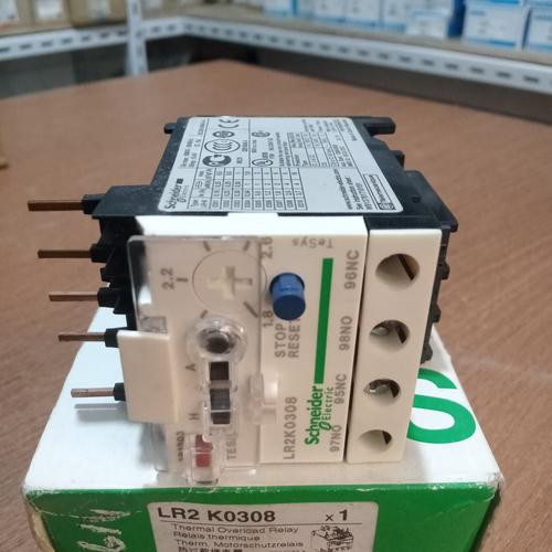 Jual Thermal Overload Relay Schneider LR2K0308 ORIGINAL - Kota Bandung ...