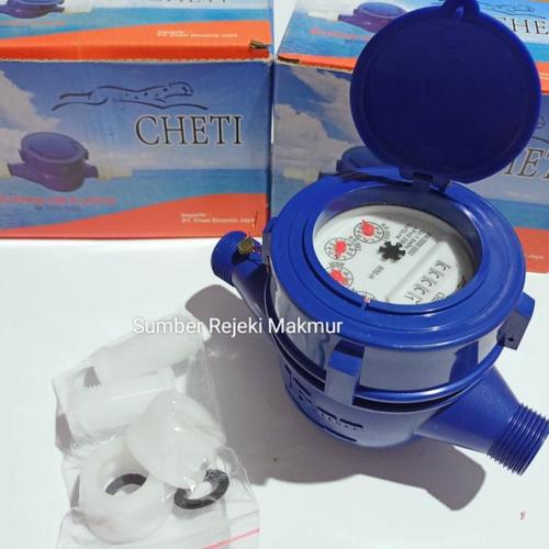 Jual Meteran Air PVC SNI 1/2" Meteran PAM PDAM 1/2 Inchi Flow Meter ...