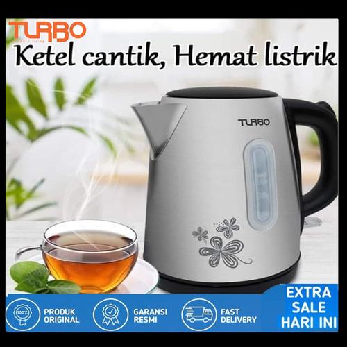 Jual KETTLE TURBO/TEKO LISTRIK OTOMATIS TURBO Kapasitas 1 liter - Jakarta Timur - OXYGEN-ID ...