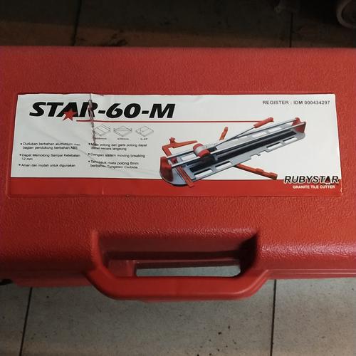 Jual ALAT POTONG KERAMIK GRANIT MANUAL 60CM RUBY STAR 60 M RUBI ALAT ...