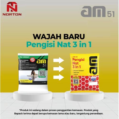 Jual BPI AM 51 PENGISI NAT 3 IN 1 4S-GREY 1KG - Kota Surabaya - Norton Bangunan | Tokopedia