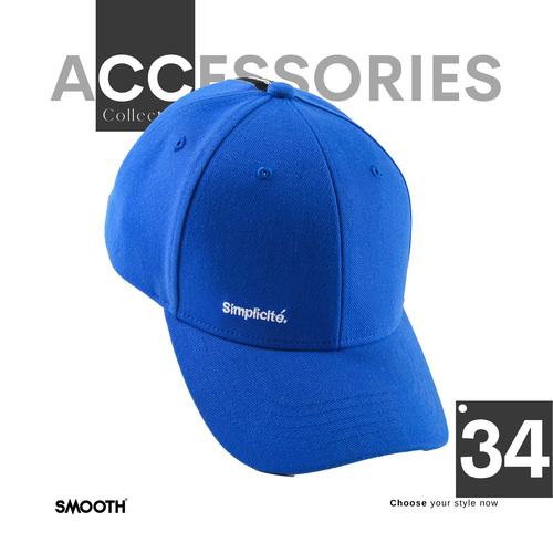 Promo SMOOTH BASIC Simplicite Series Cap - Velletri Blue - Biru - Kota ...