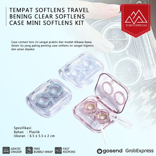 Jual TEMPAT SOFTLENS TRAVEL BENING CLEAR SOFTLENS CASE MINI KONTAK ...