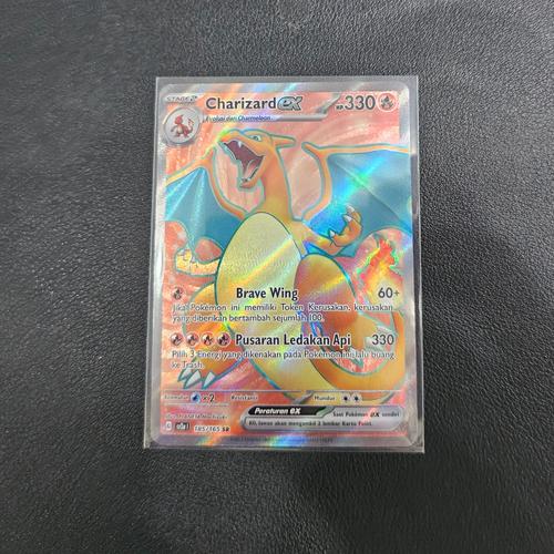 Jual pokemon tcg sv2a 185/165 charizard ex sr - Kota Bandung - Houseofhobbies | Tokopedia