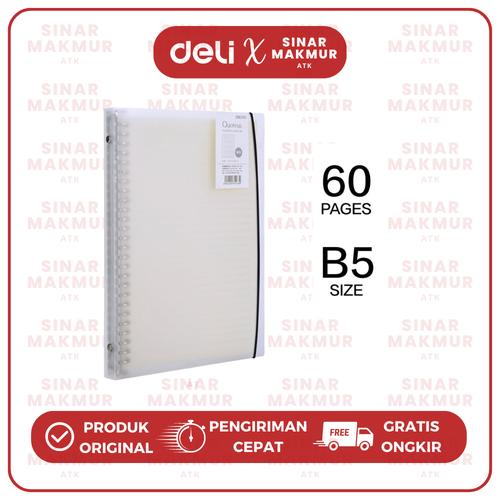 Jual Binder Campus / Note Book Loose Leaf B5 DELI HB560 (PCS) - Bening ...