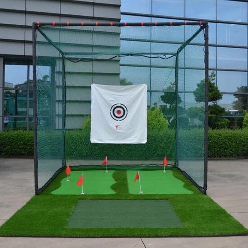 Jual Jaring Cage Golf Net Golf 3x3x3m + Putting Green + Hitting Mat ...