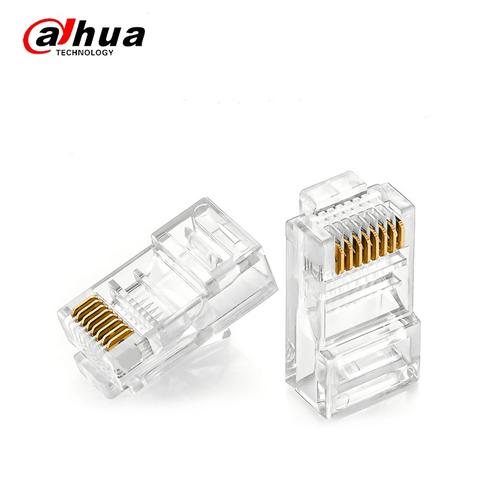 Jual CONNECTOR LAN JACK RJ45 CAT6 CAT5 NETWORK CABLE ETHERNET DAHUA ORI ...