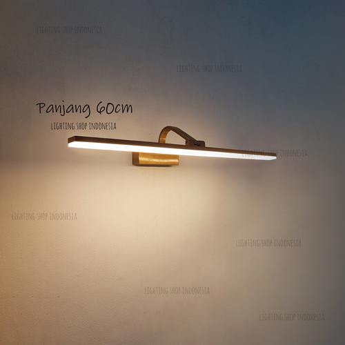 Jual Lampu dinding led wastafel lukisan hias body gold tembaga 40cm ...