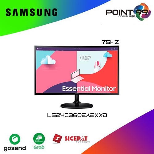 Jual Monitor Samsung Curved S24C360 24 Inch LED HDMI + VGA Full HD 75Hz ...