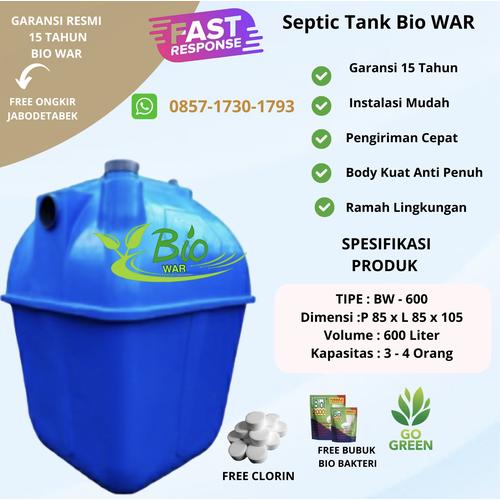 Jual Septic tank bio, SepticTank Biotech, Biofil, BioTank, BIOVIC ...