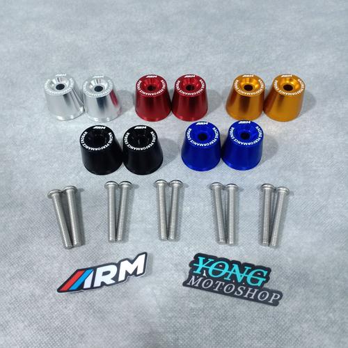 Jual Jalu Stang BEAT DELUXE dan VARIO 160 Full CNC ARM Arumi Bar End ...