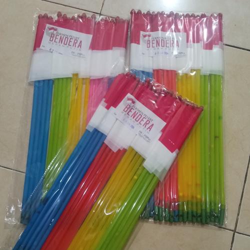 Jual bendera merah putih / bendera peluit / bendera stick - Kota ...