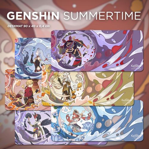 Jual GENSHIN IMPACT SUMMERTIME DESKMAT MOUSEPAD MOUSE PAD DESK MAT PART ...
