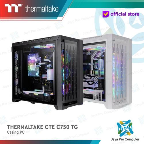 Promo Thermaltake CTE C750 TG ARGB Full Tower Case Tempered Glass ...