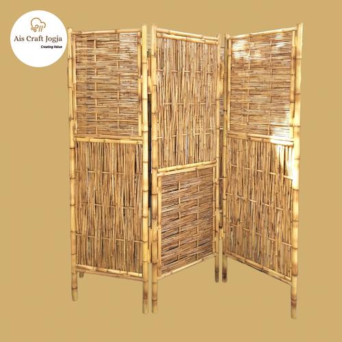 Jual Partisi Ruangan Minimalis Pembatas Ruangan Minimalis Bambu Estetik ...