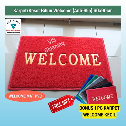 Jual Karpet/Keset Welcome PVC Bihun 60 X 90 cm - Hijau - Jakarta Barat ...