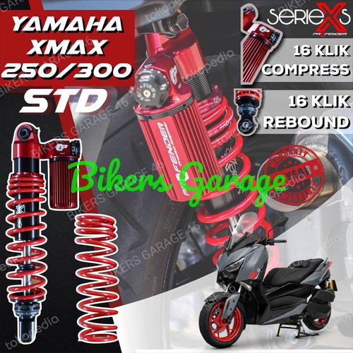 Jual Shock belakang Profender X series untuk Yamaha XMAX - Merah - Kota ...