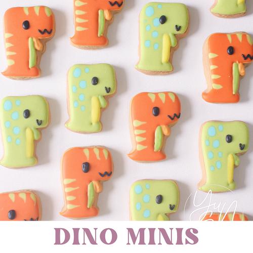 Jual Dino MINIS - Sugar Cookies / Decorated Cookies / Kukis Hias - Kab ...