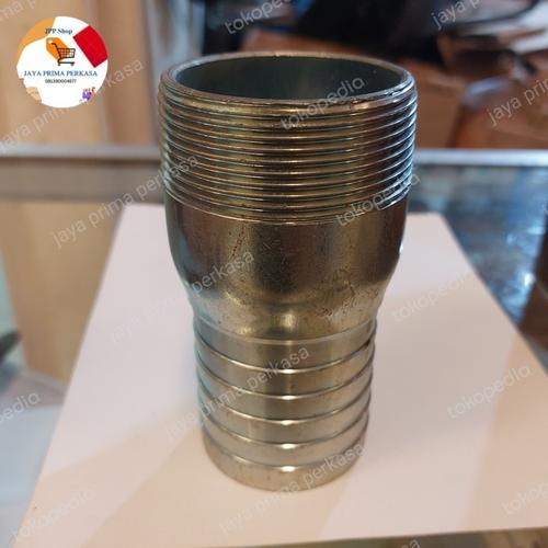 Jual Hose Nepel Galvanis Drat 1 1/2" inch / King Nepel Selang DN40 ...