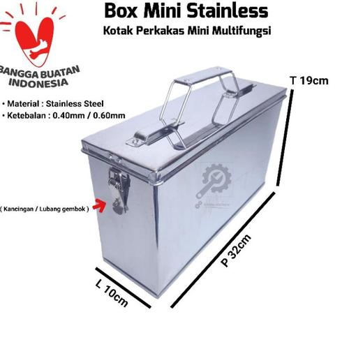Jual Tool Box Besi Stainless Minimalis Kotak Alat Kotak Perkakas ...
