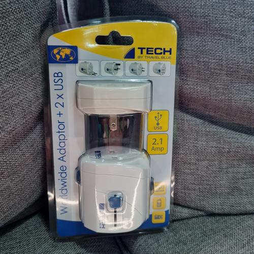 Jual Universal Adapter Tech by Travel Blue (UK, US, AUSTRALIA) Murah ...