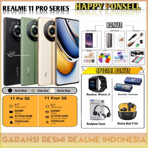 Promo REALME 11 PRO+ PLUS 12/512 | REALME 11 PRO 8/256 GARANSI RESMI ...