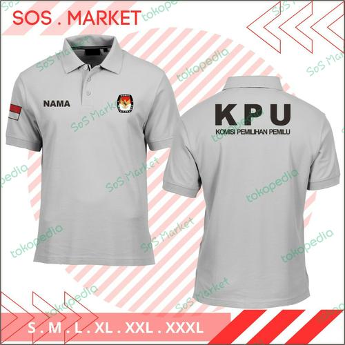 Jual BAJU POLO - POLO SHIRT KPU - POLO CUSTOM KOMISI PEMILIHAN UMUM ...