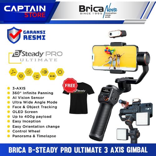 Promo Brica B-Steady PRO ULTIMATE 3 Axis Gimbal / B-Steady PRO ULTIMATE ...